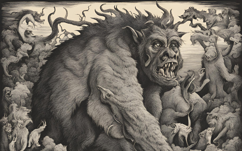 The Bogey-Beast - Textos em Inglês